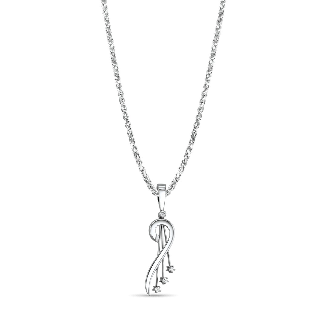 Genesis Platinum Diamond Pendant - Catherine Best