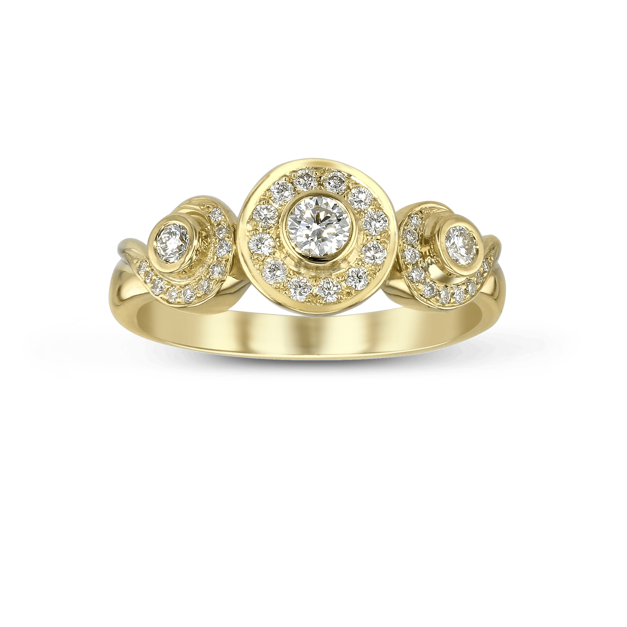 Amore - 18ct Gold & Diamond Ring – Catherine Best