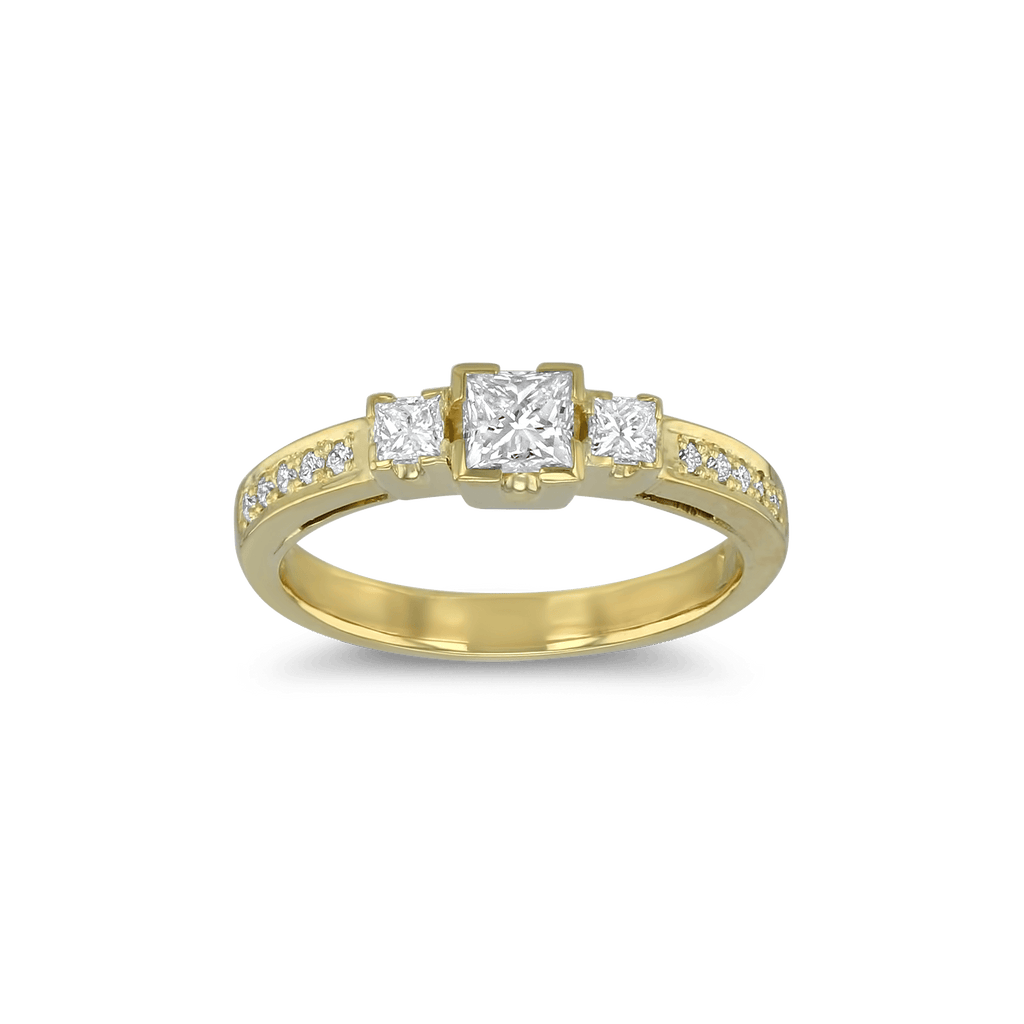 Perfection diamond ring in platinum or 18ct gold – Catherine Best