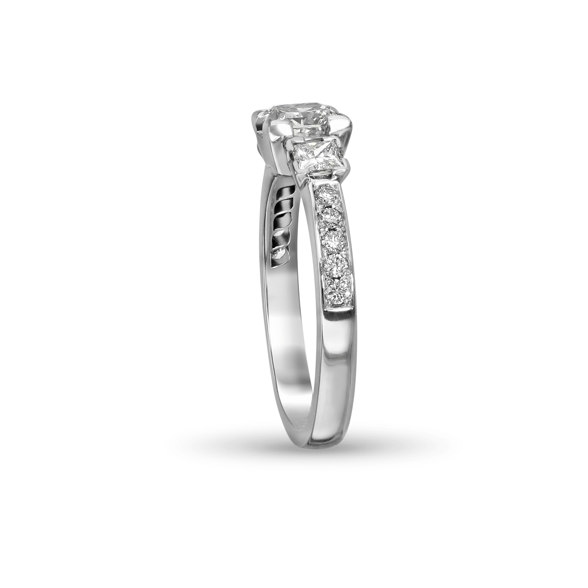 Perfection diamond ring in platinum or 18ct gold – Catherine Best