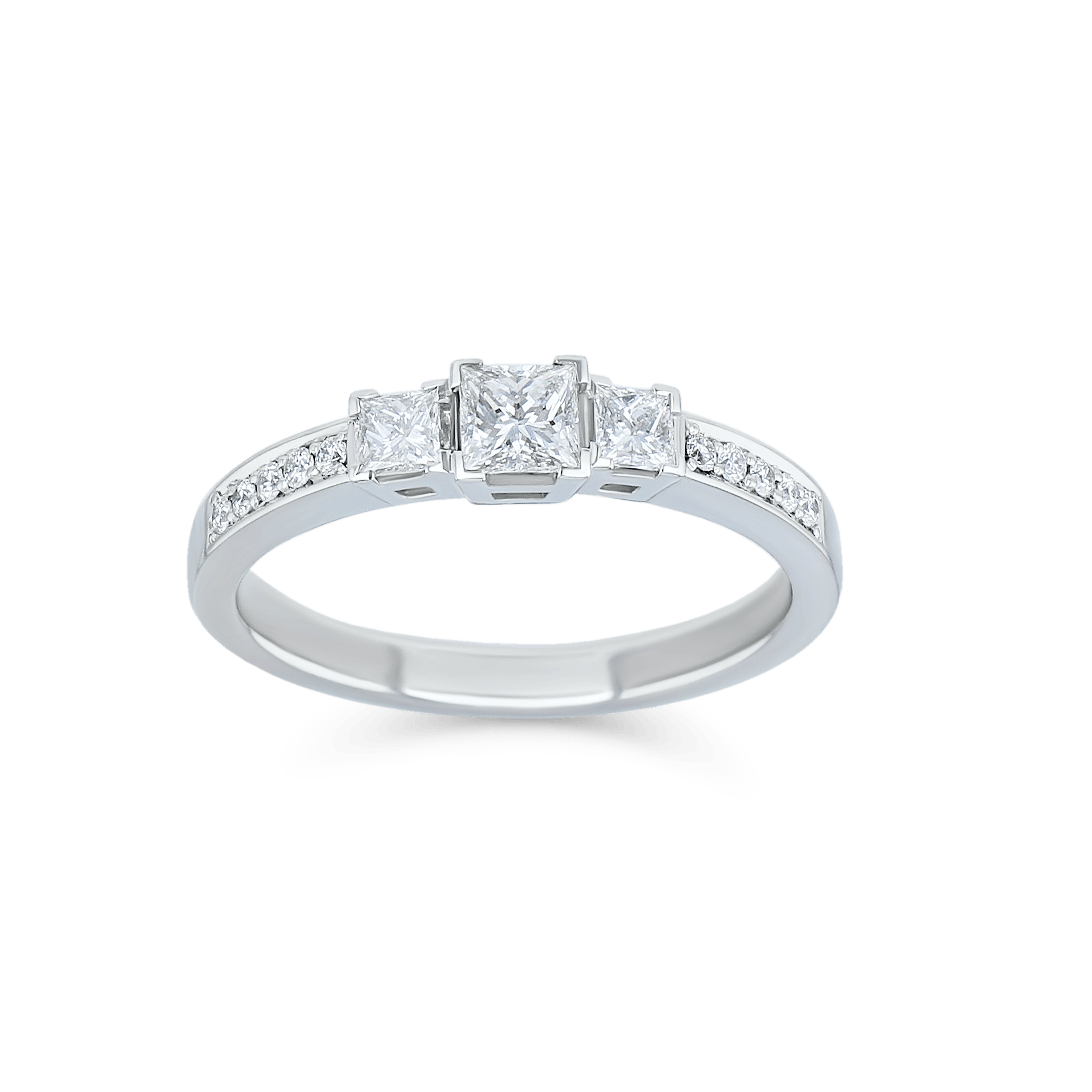 Perfection diamond ring in platinum or 18ct gold – Catherine Best